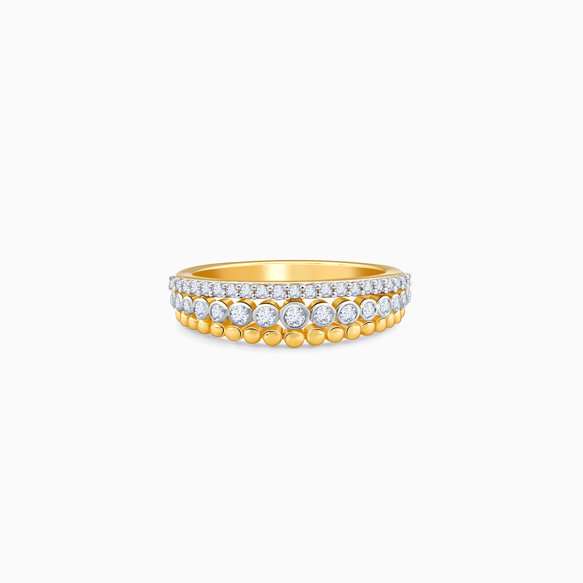 Purchase Gold Forever Glint Diamond Ring online | GIVA Jewellery – Heer by GIVA