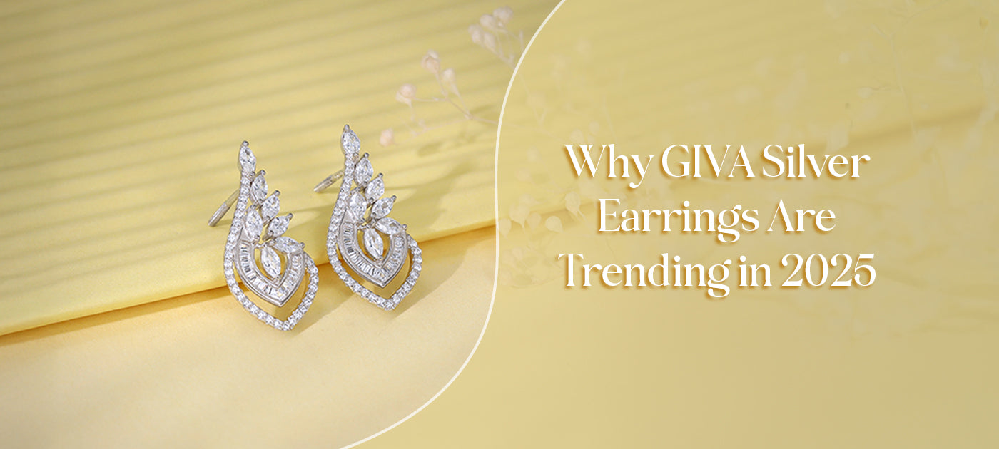 5 Reasons to go for GIVA Silver Earrings – GIVA