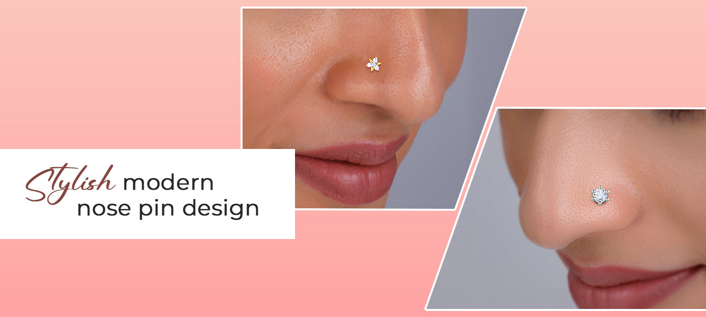 Gold Nose Pins in 2025 – Stylish Modern Designs with a Cultural Touch ...