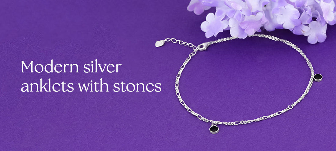 Grace in Every Step: Latest Silver Anklet Designs & Trends for Women – GIVA
