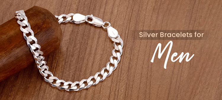 Men’s Silver Bracelets – Trendy Designs – GIVA