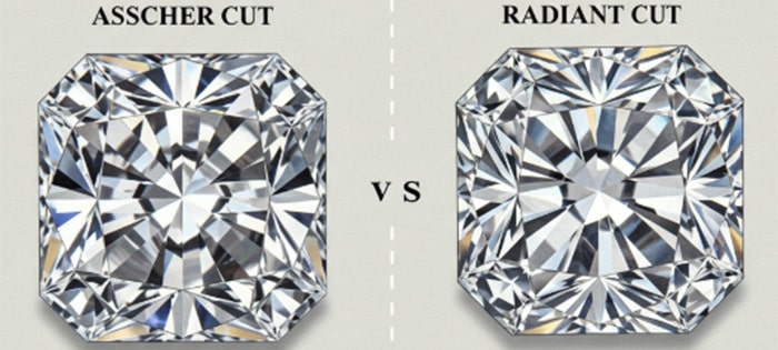 Asscher vs Radiant- What is the Major Difference You Must Know – GIVA