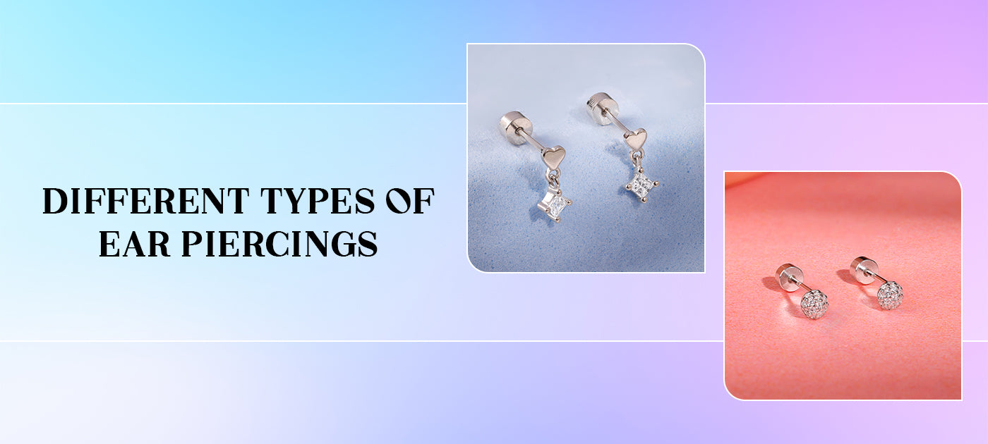 Studs, Hoops & Screws: Types of Ear Piercings – GIVA