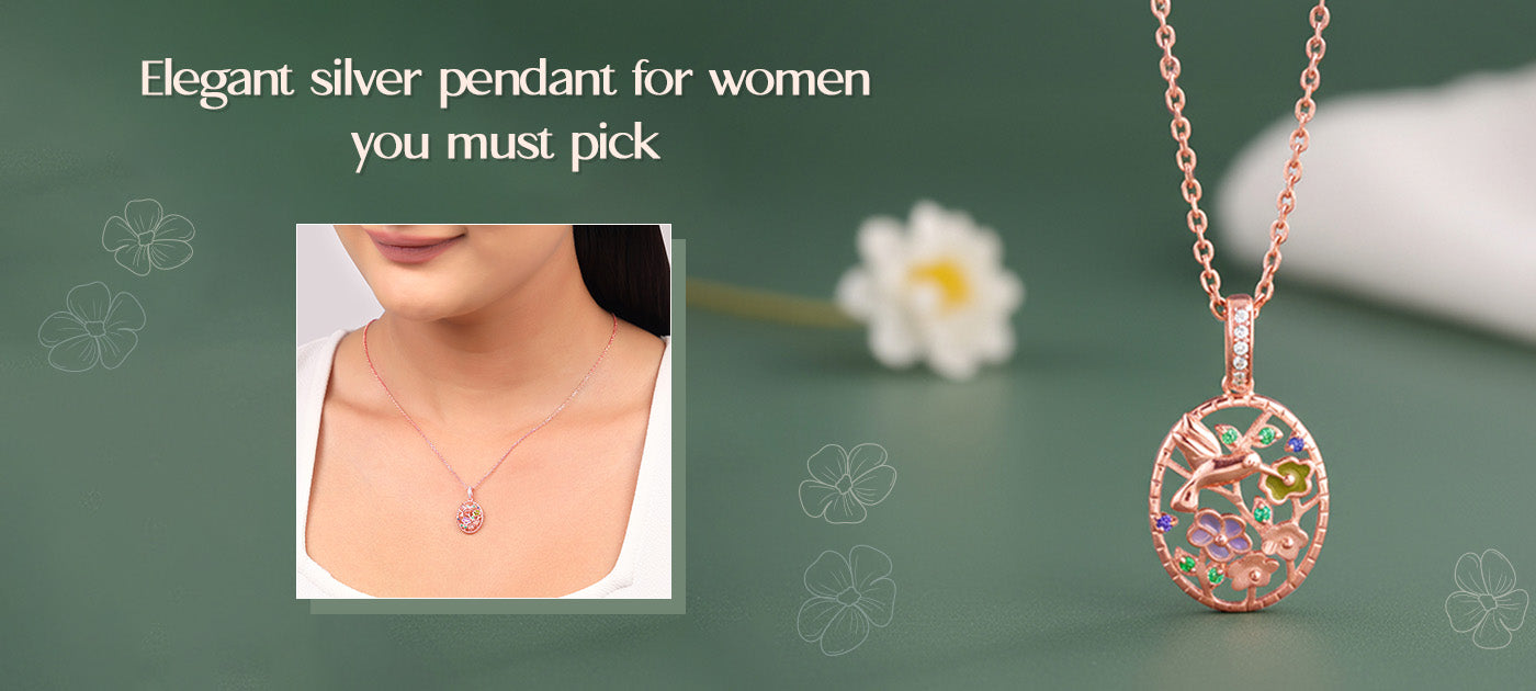 Silver Pendants for Women – Elegant Gifts – GIVA