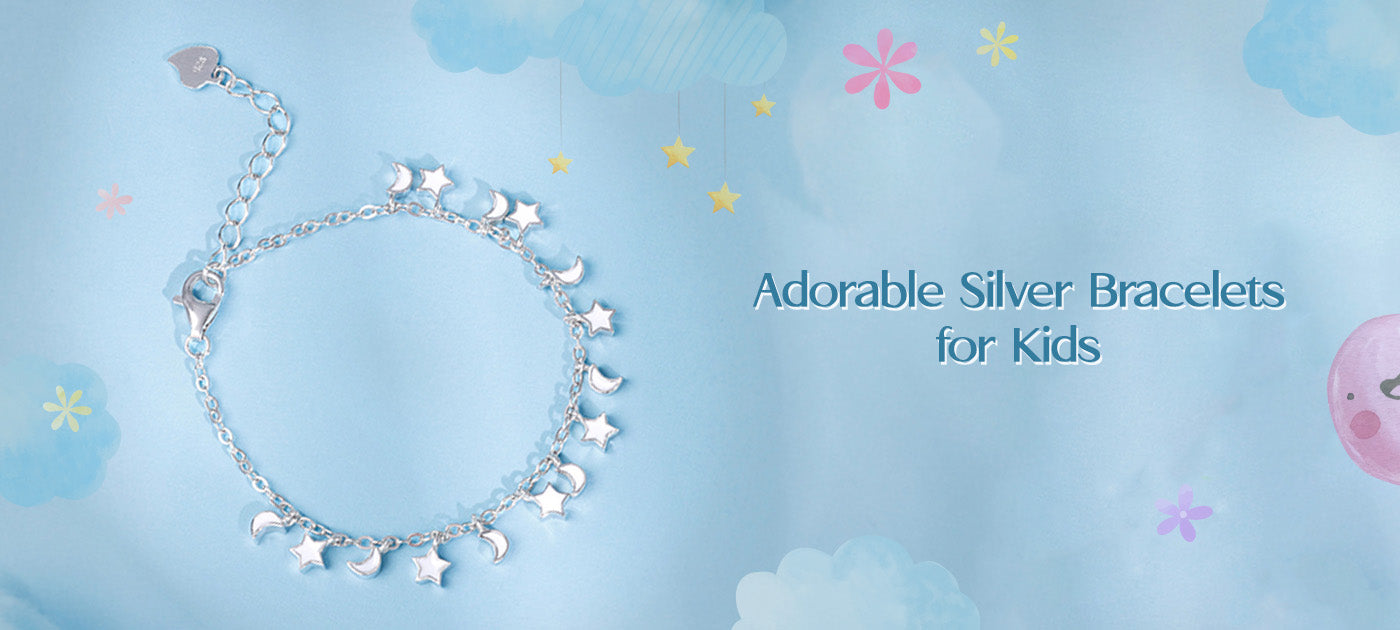 Adorable Silver Bracelets for Kids – Birthday Gift Picks – GIVA