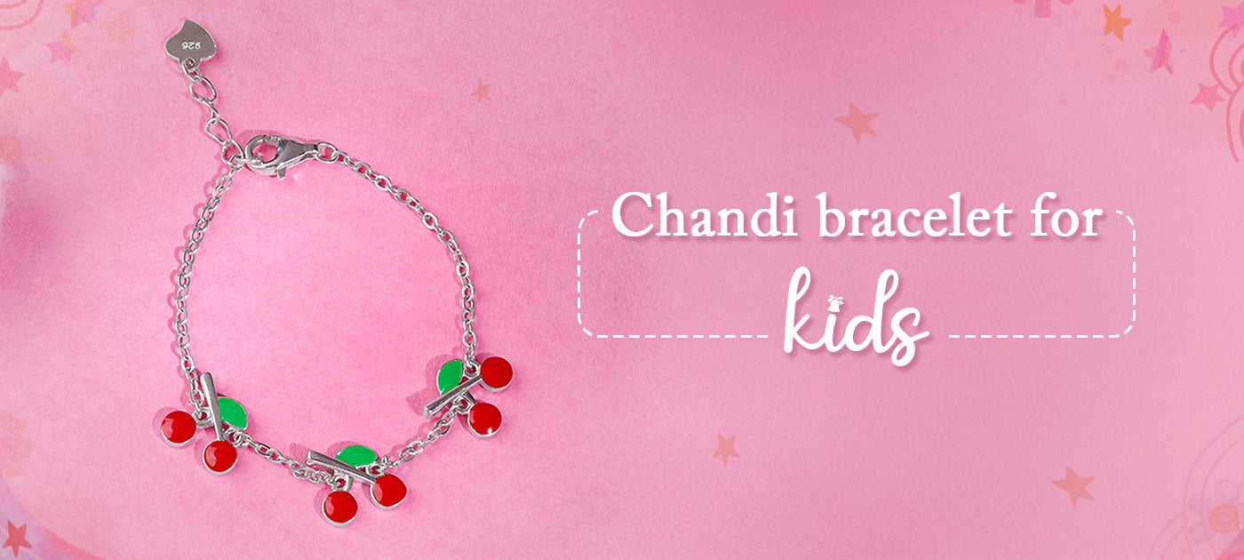 Cute & Creative Kids Bracelet Designs in Silver – GIVA