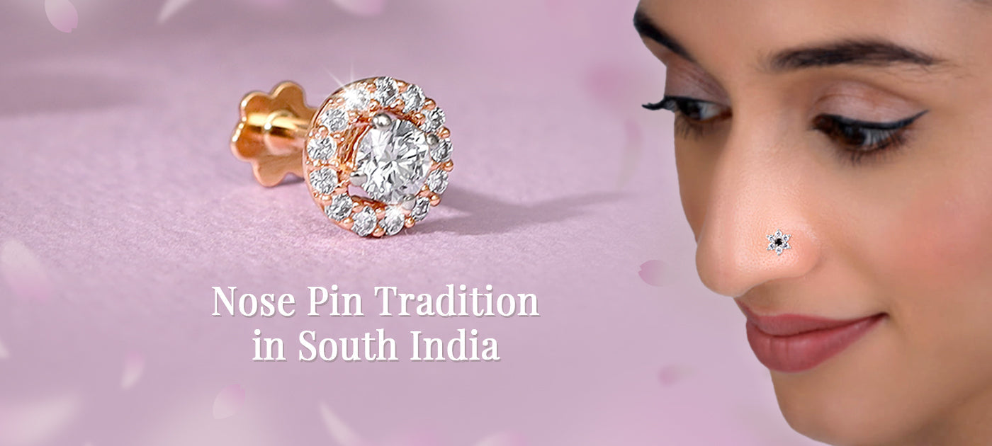 Traditional Elegance: Nose Pin in South Indian Bridal Wear – GIVA
