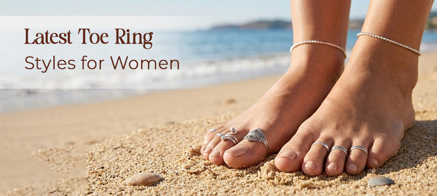Latest Toe Ring Styles for Women: Sandal Styling – GIVA