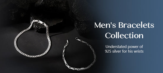 Shop Silver Bracelet for Men Online at Best Price – GIVA