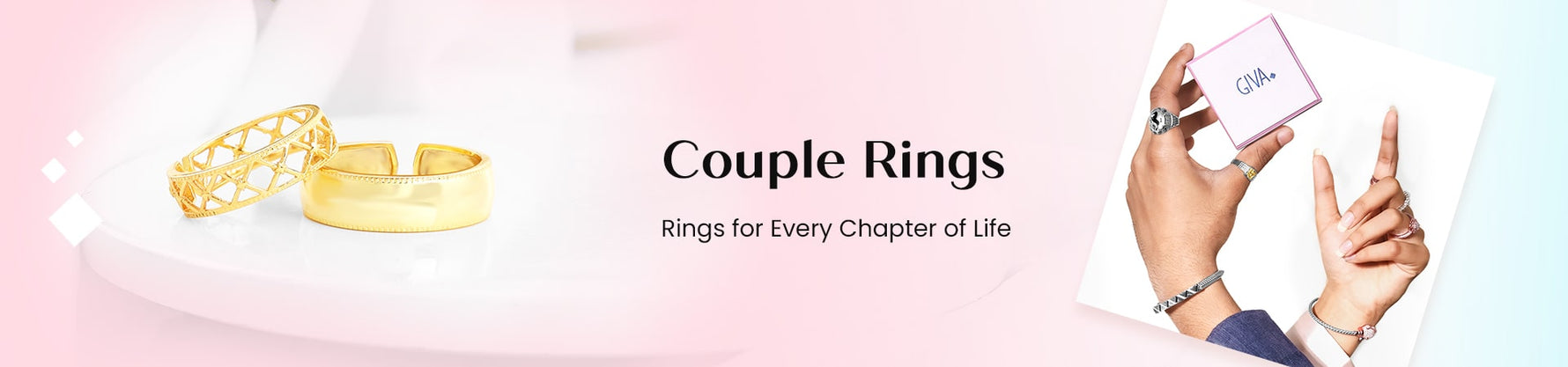 Buy New Couple Rings in Gold - Elegant Designs at Best Price – GIVA ...