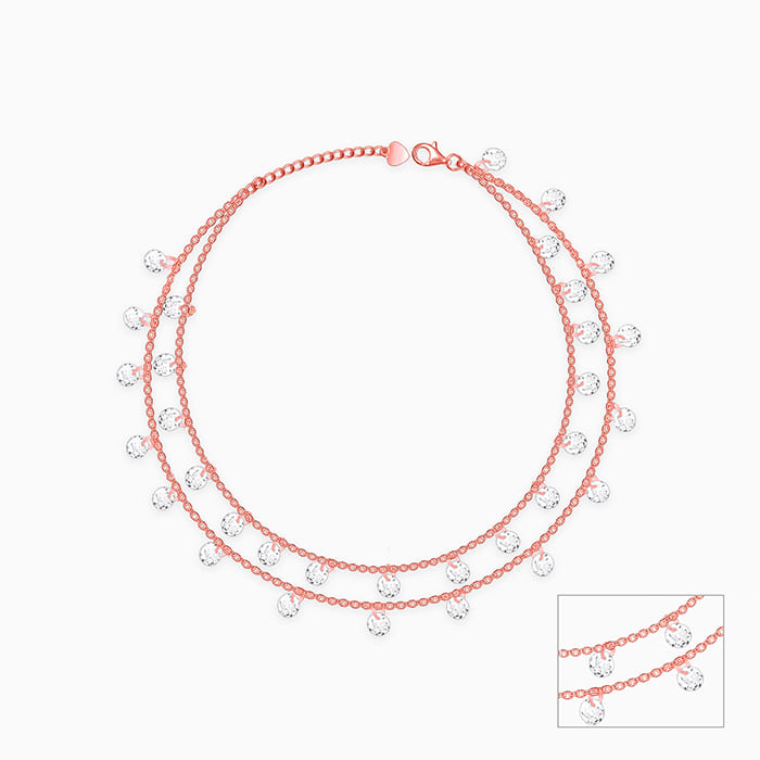 Buy Silver Anklets Online – GIVA Jewellery