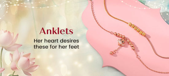 Buy Modern Designs & Classic Styles of Silver Anklets at Best Price ...