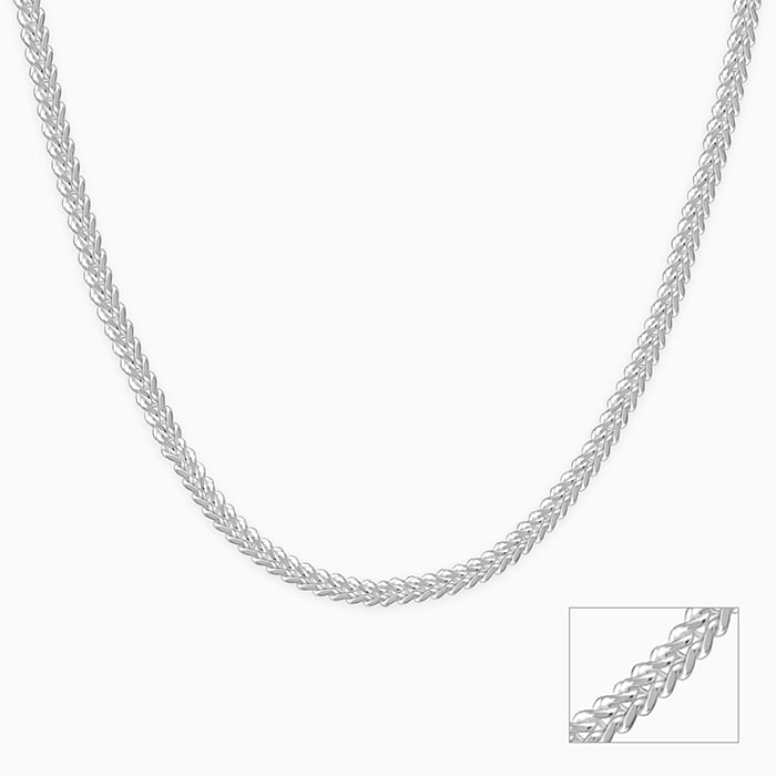 Silver Classic Love Chain for Him – GIVA Jewellery