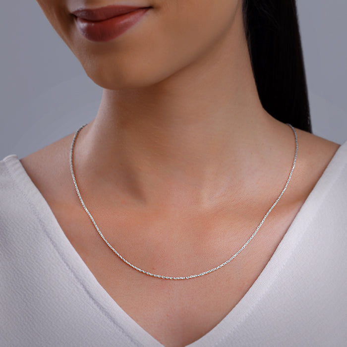 Silver Chains – GIVA Jewellery