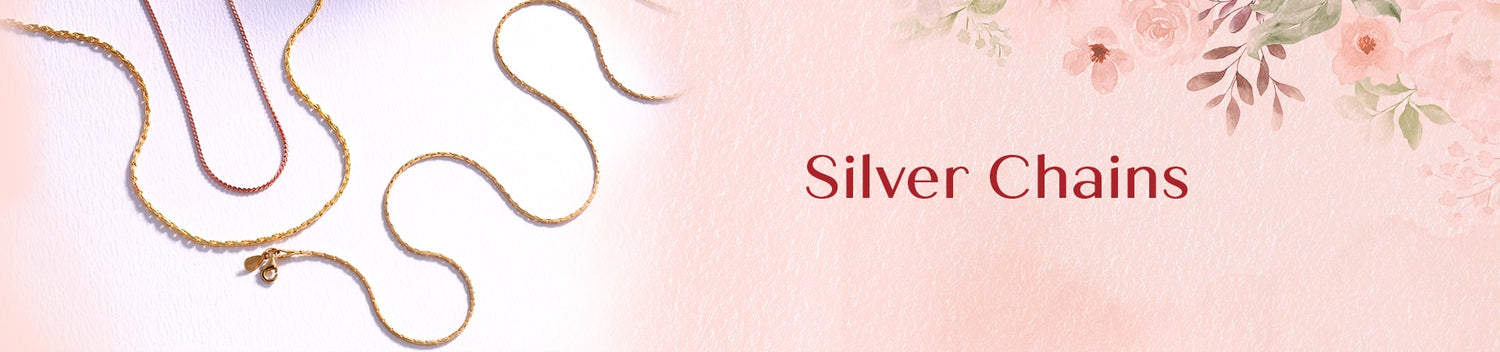 Silver Chains – GIVA Jewellery
