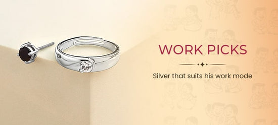 Daily Wear Silver Jewellery for Men – GIVA | Work Picks – GIVA