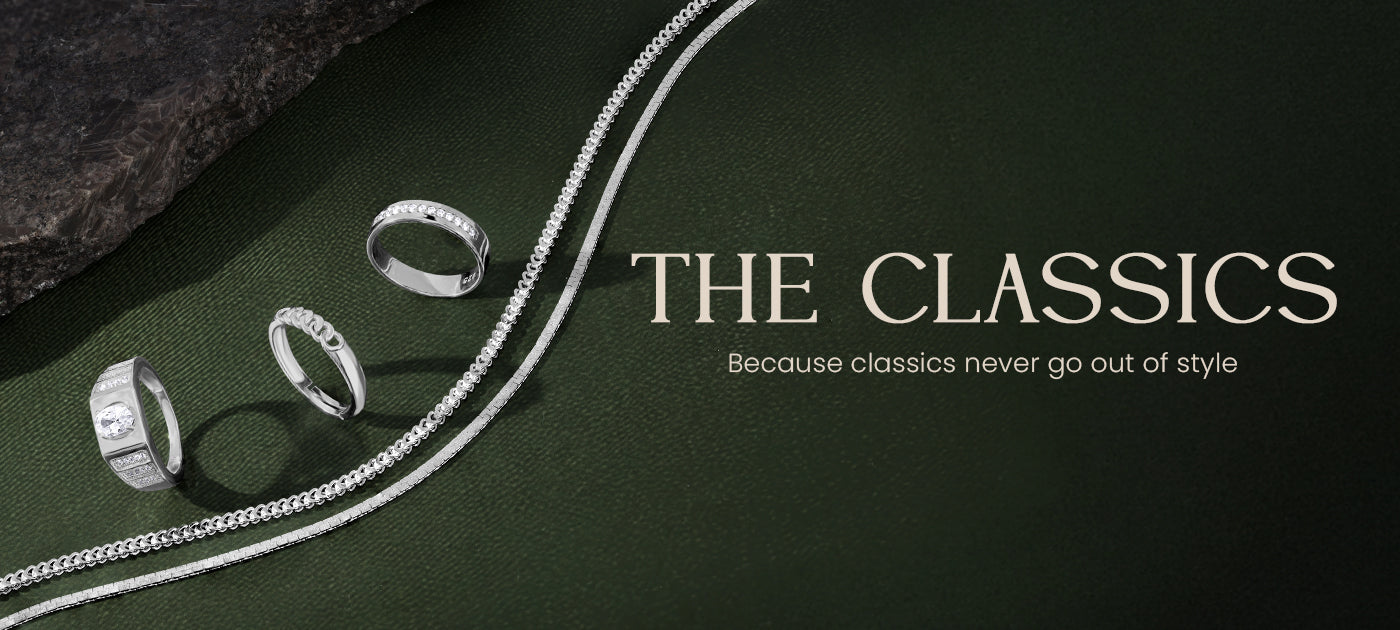 Silver Jewellery for Men | Minimal Designs for Men – GIVA