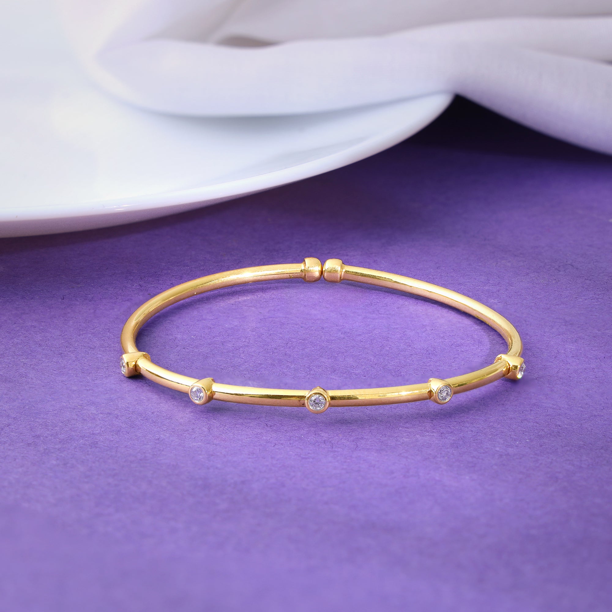 Buy Stylish Silver & Gold Bangles for Women at Best Price – GIVA Jewellery