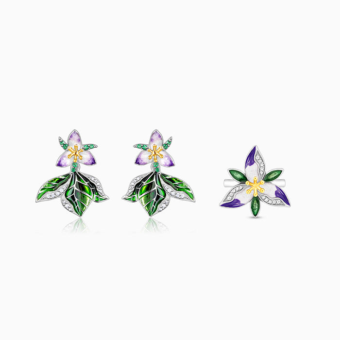 Bhumi Persistent Trillium Inspired Jewellery – GIVA Jewellery