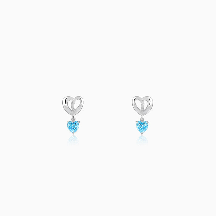 Silver Adore Love Earrings | Women Earrings – GIVA