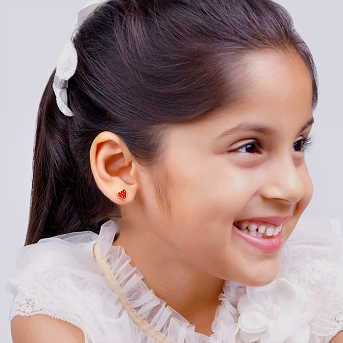 Buy Kids Silver and Gold Earrings | Baby Earrings at Best Price – GIVA ...