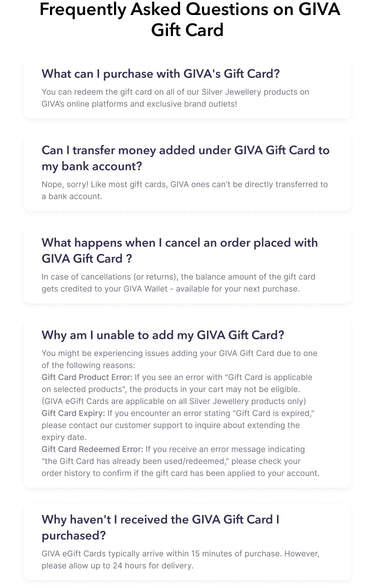 GIVA Gift Card – A Thoughtful Gift for Every Occasion – GIVA