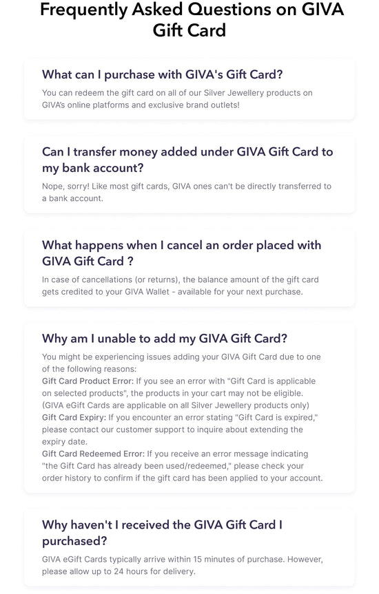 GIVA Gift Card – A Thoughtful Gift for Every Occasion – GIVA