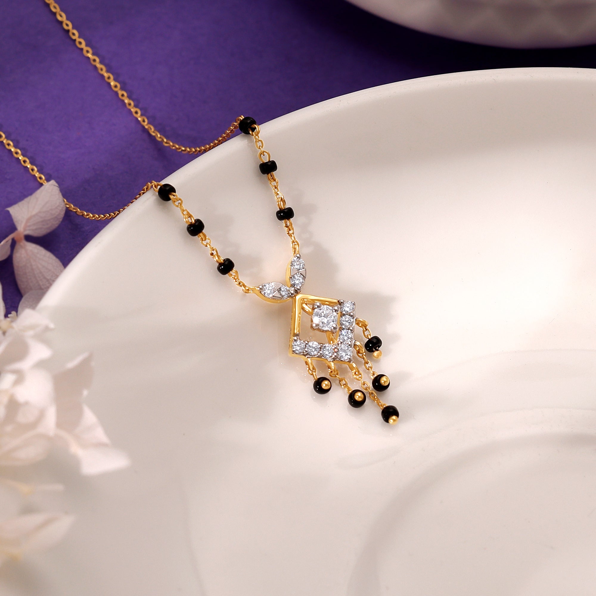 Buy Gold Mangalsutra Online - 14K and 18K Gold Mangalsutra – GIVA Jewellery