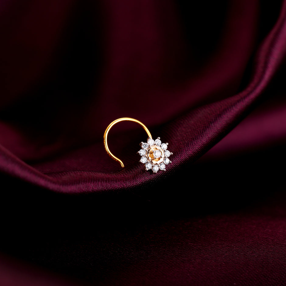 Gold Nose Pin | Explore Varieties of Nose Pin Gold Online in India ...