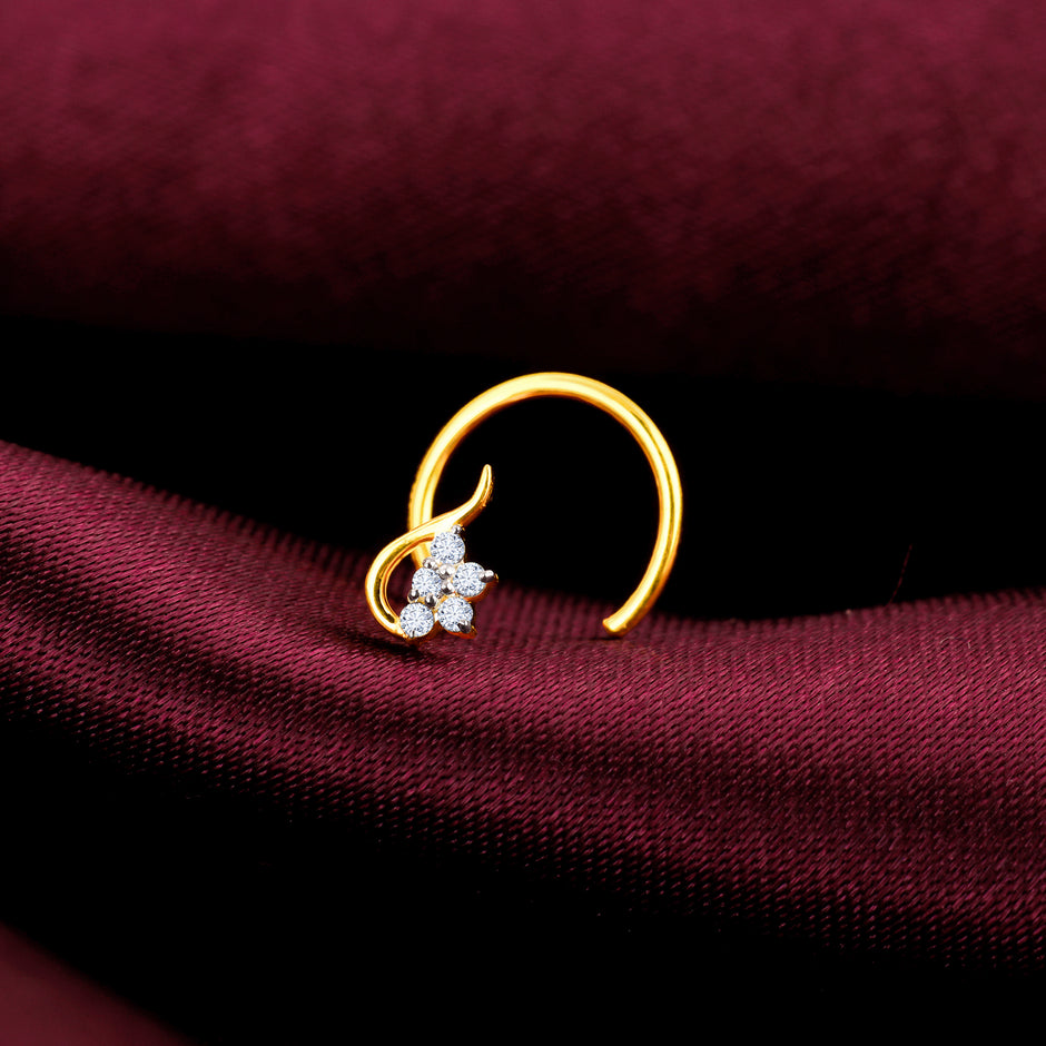 Buy Gold, Silver, and Diamond Nose Pin at Best Price – GIVA Jewellery