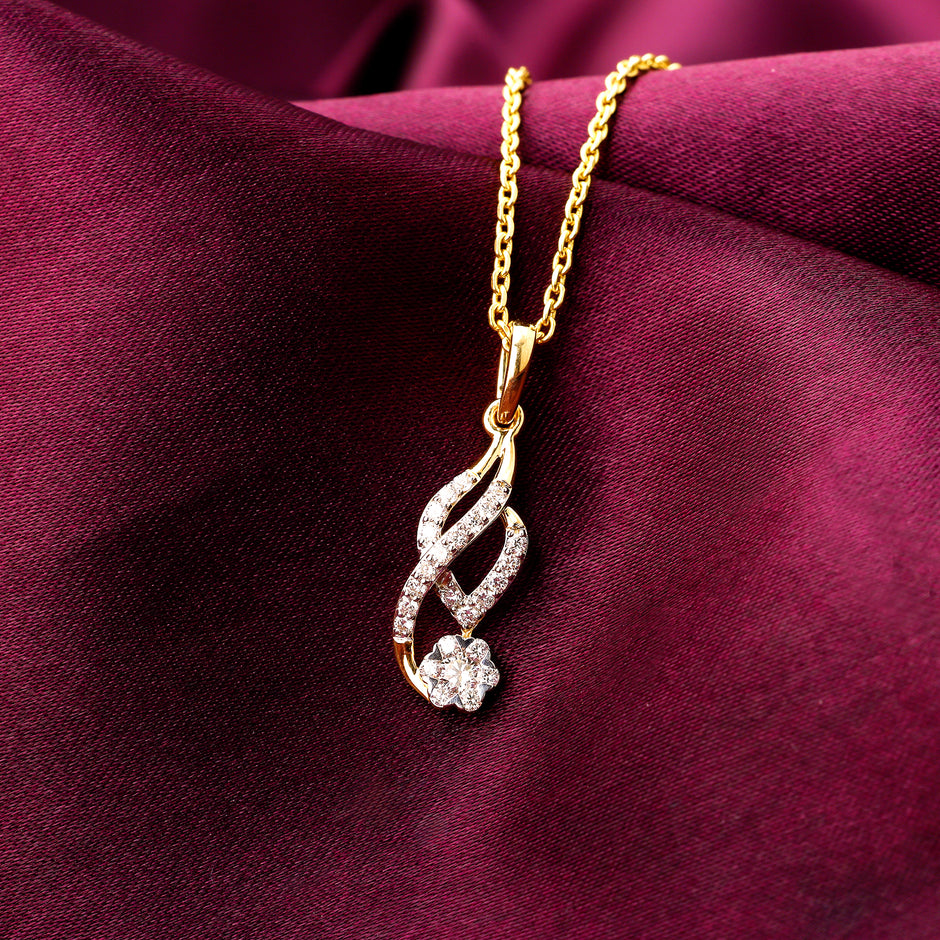 Buy Beautiful Gold & Diamond Pendant Designs for Women – GIVA Jewellery