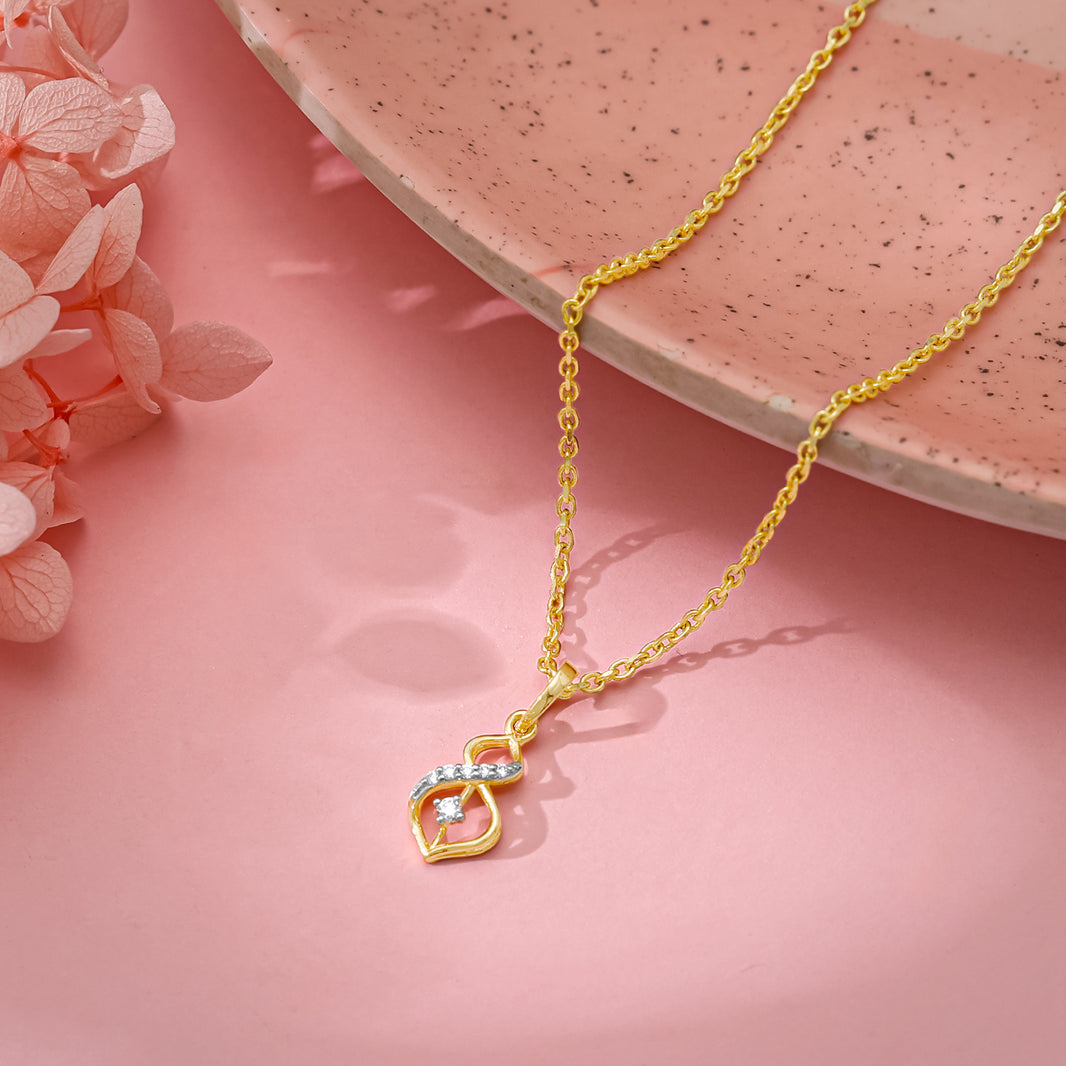 Buy Beautiful Gold & Diamond Pendant Designs for Women – GIVA Jewellery