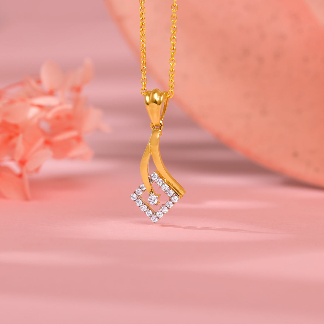 Buy Beautiful Gold & Diamond Pendant Designs for Women – GIVA Jewellery