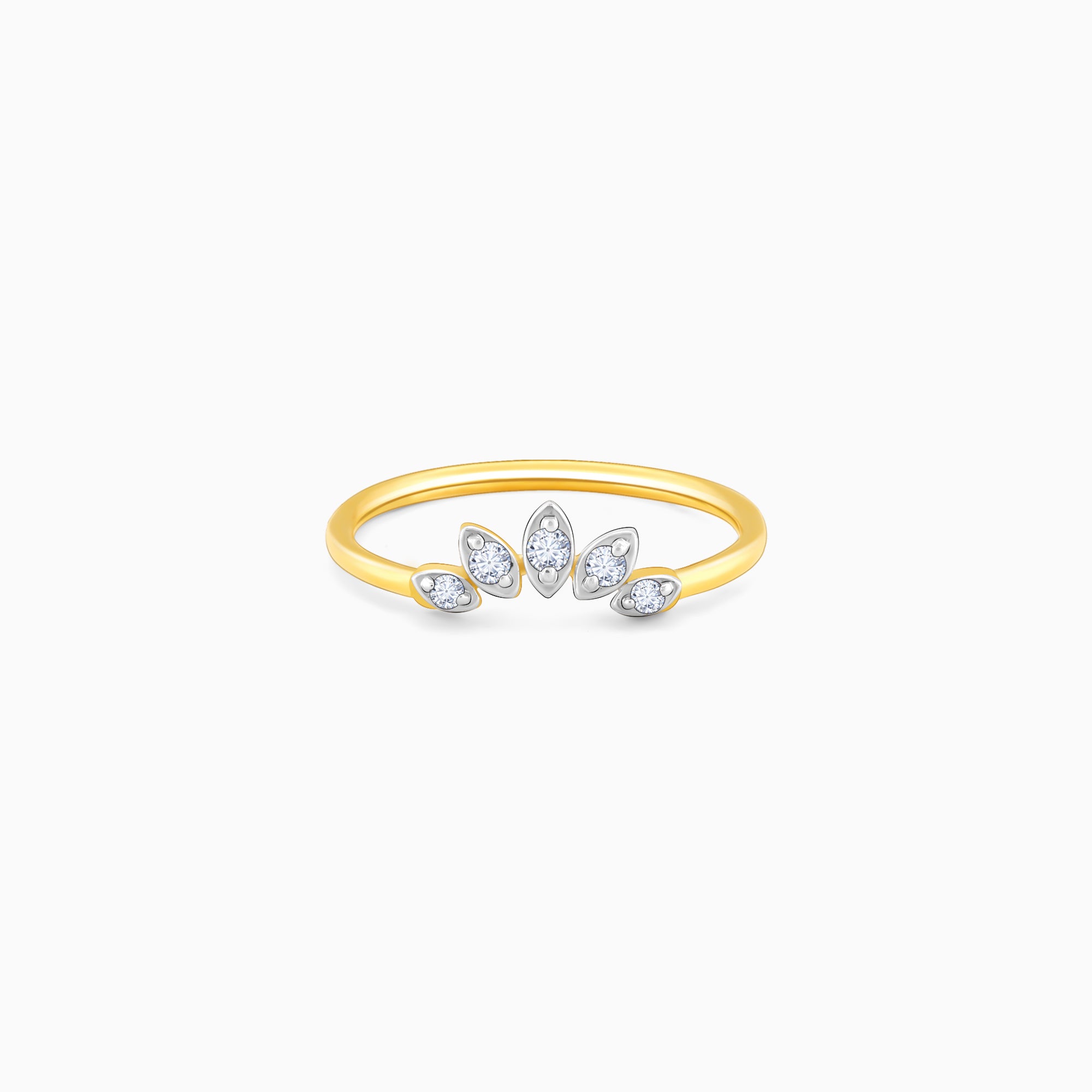 Lab grown diamond Ring| Gold Sundance Diamond Ring – GIVA Jewellery
