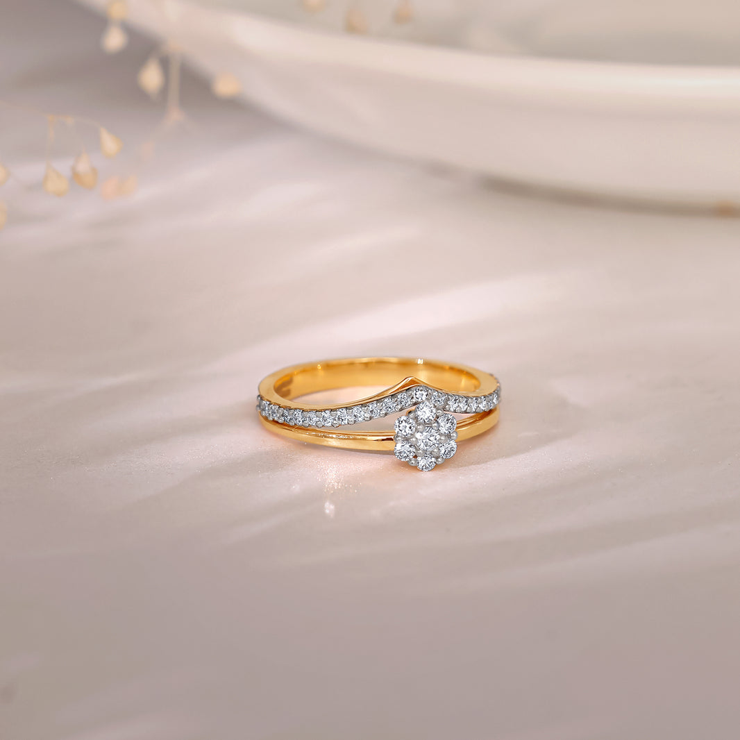 Gold Vanki Rings – South Indian Jewellery – Heer by GIVA