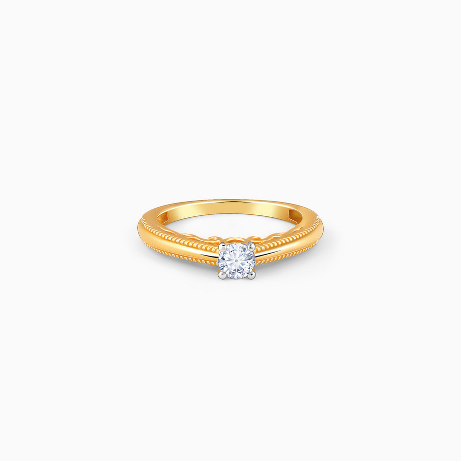 Gold Engagement Rings | Buy Gold Engagement Rings Online in India – GIVA