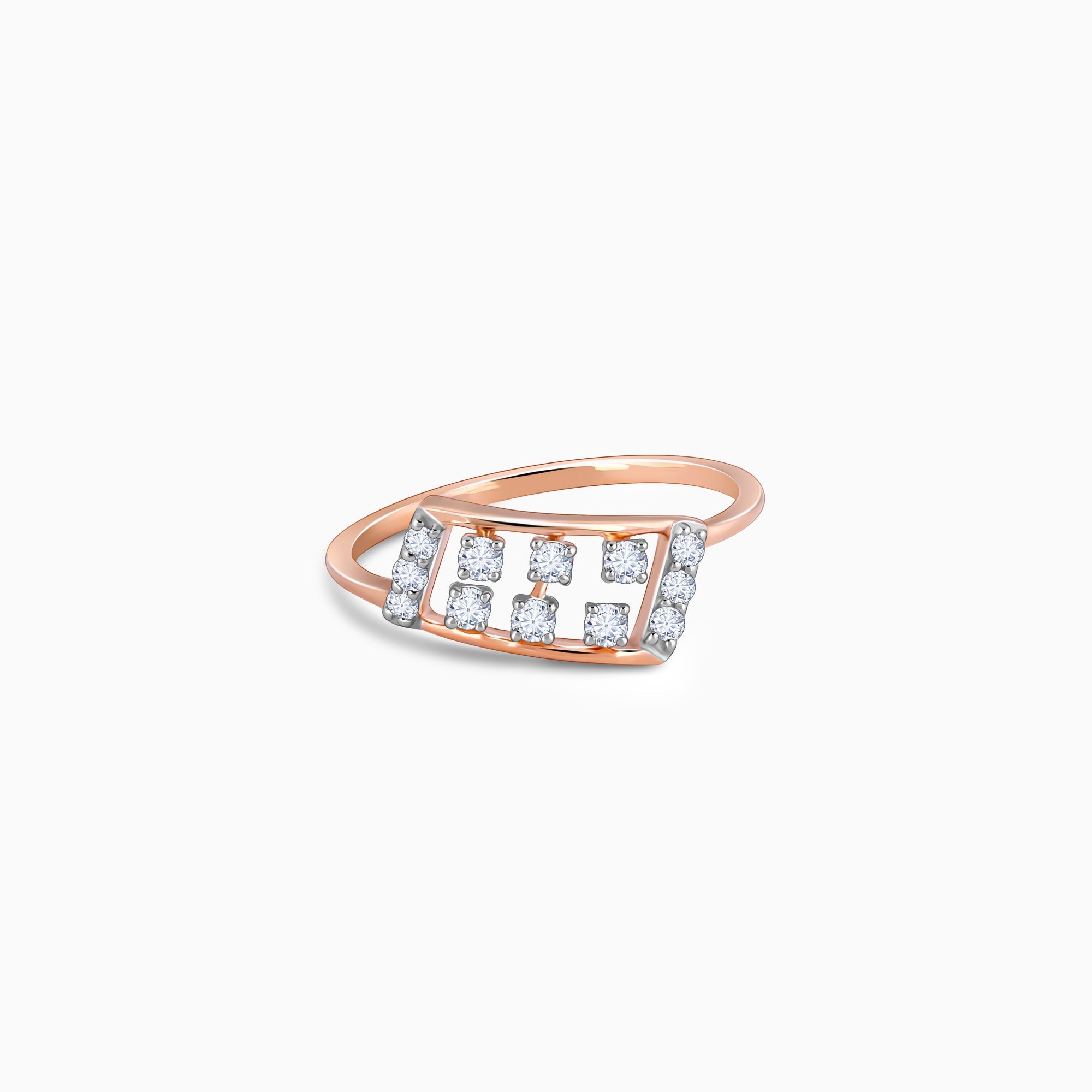 Pure Rose Gold Ring – Heer by GIVA