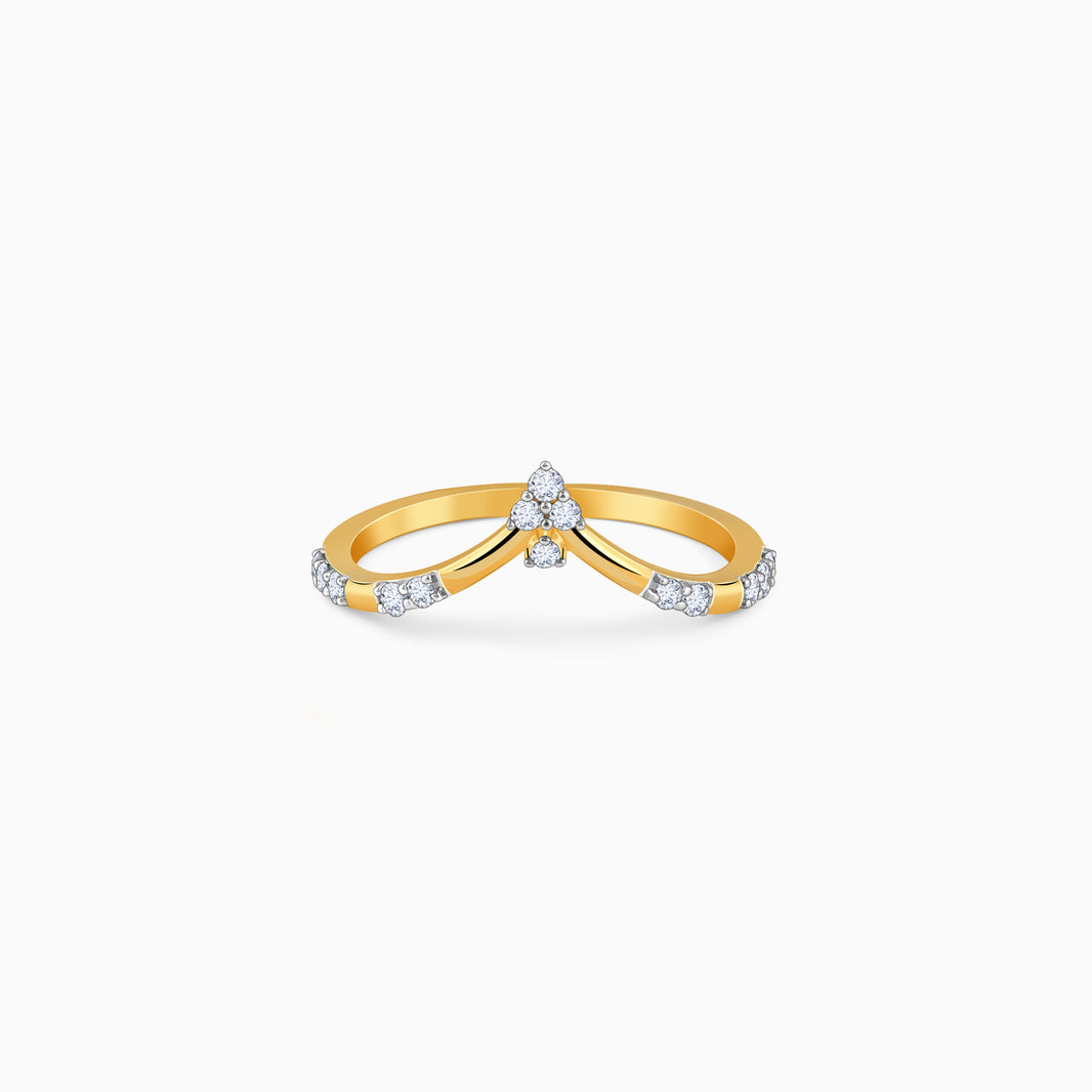 Gold Vanki Rings – South Indian Jewellery – Heer by GIVA