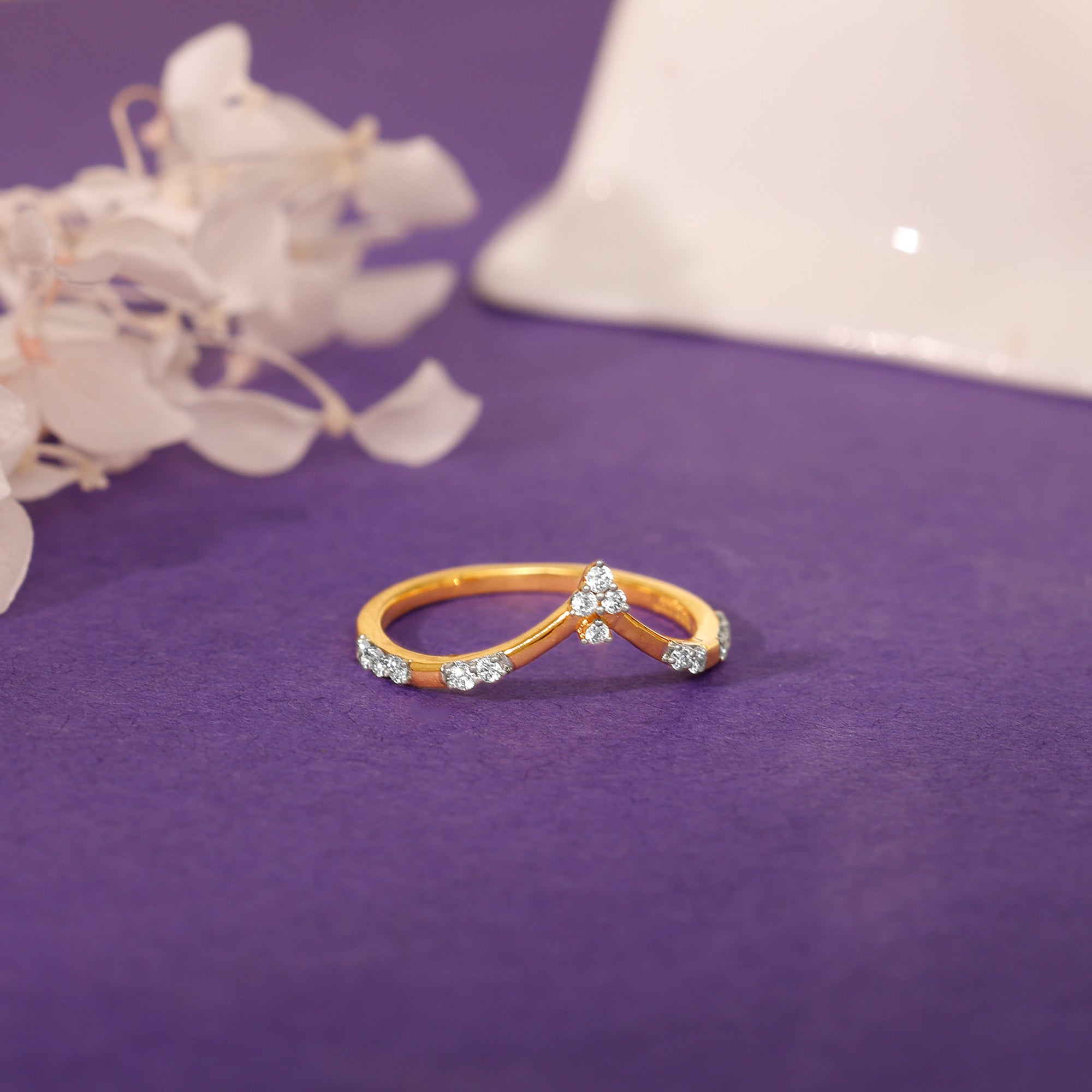 Gold Vanki Rings – South Indian Jewellery – Heer by GIVA