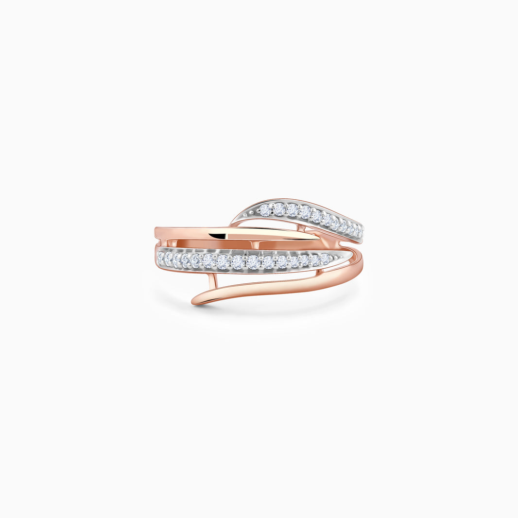 Rose Gold & Lab Grown Diamond Rings – Heer by GIVA