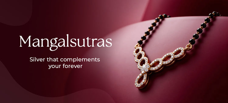 Buy Latest Mangalsutra Designs Online in Silver & Gold – GIVA