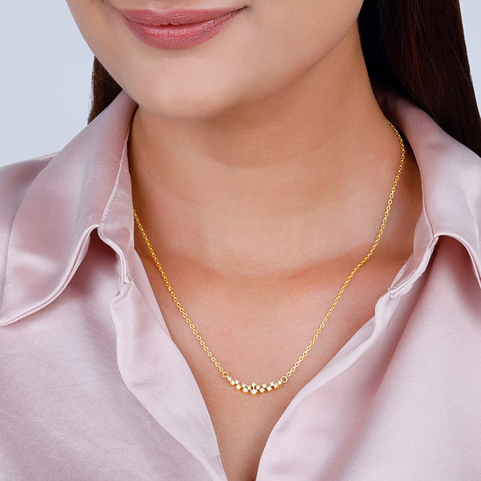 Stay Golden Necklace for Women – GIVA Jewellery
