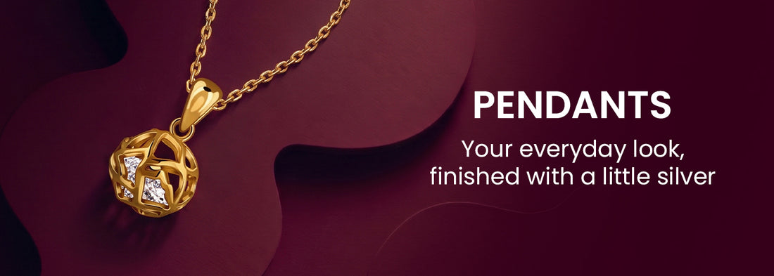 Buy Gold, Silver and Diamond Pendants Online – GIVA