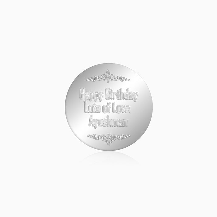 Personalised Silver 999 Heartfelt Wish Coin 10g – GIVA
