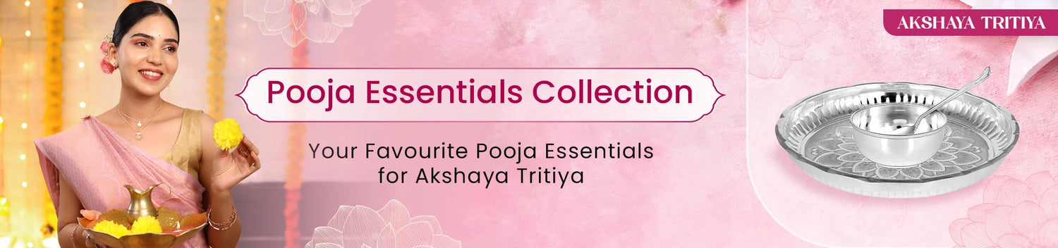 Buy Silver Pooja Essential & Decoration Items Online at Best Price ...