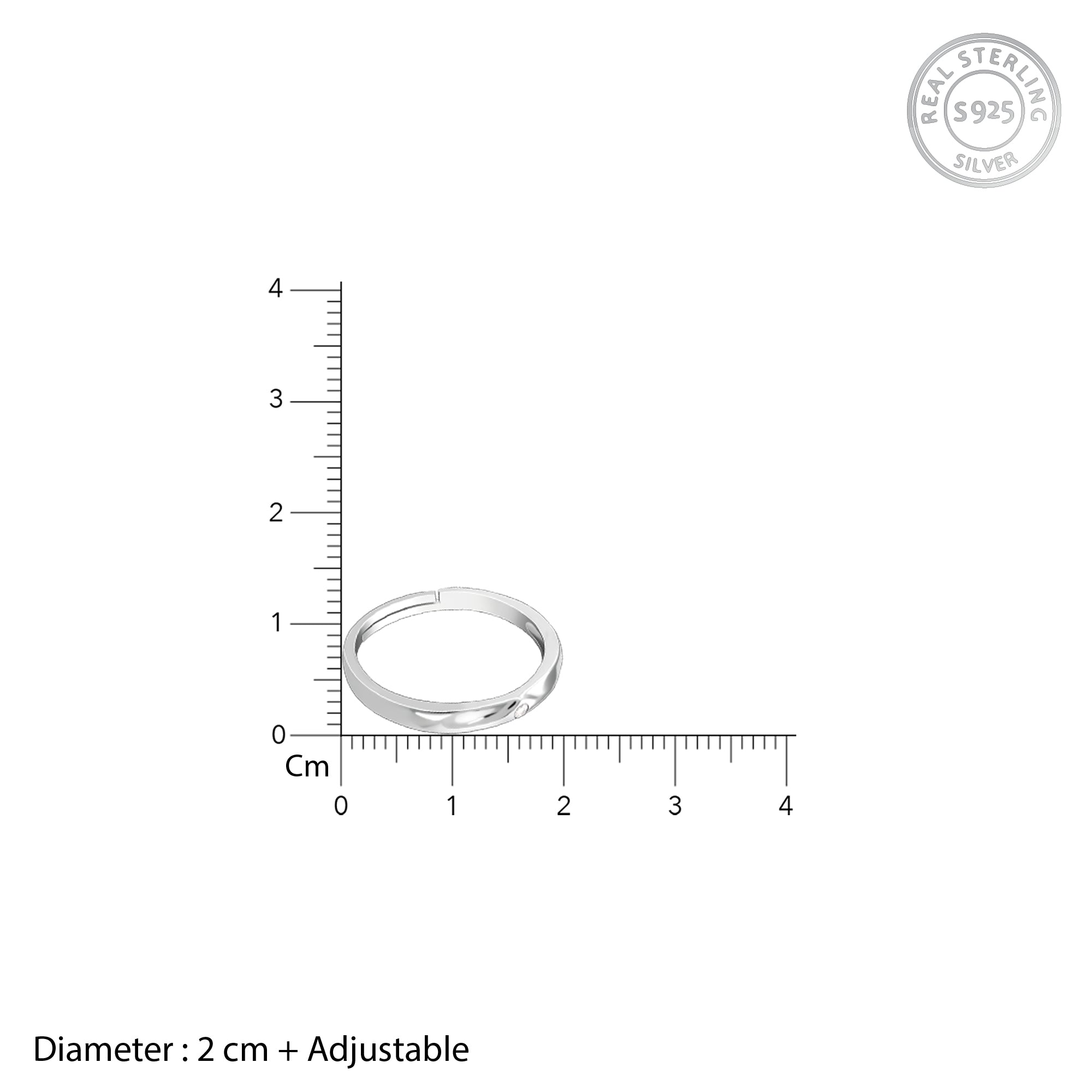 Buy Silver Classic Couple Rings at Best Price – GIVA Jewellery