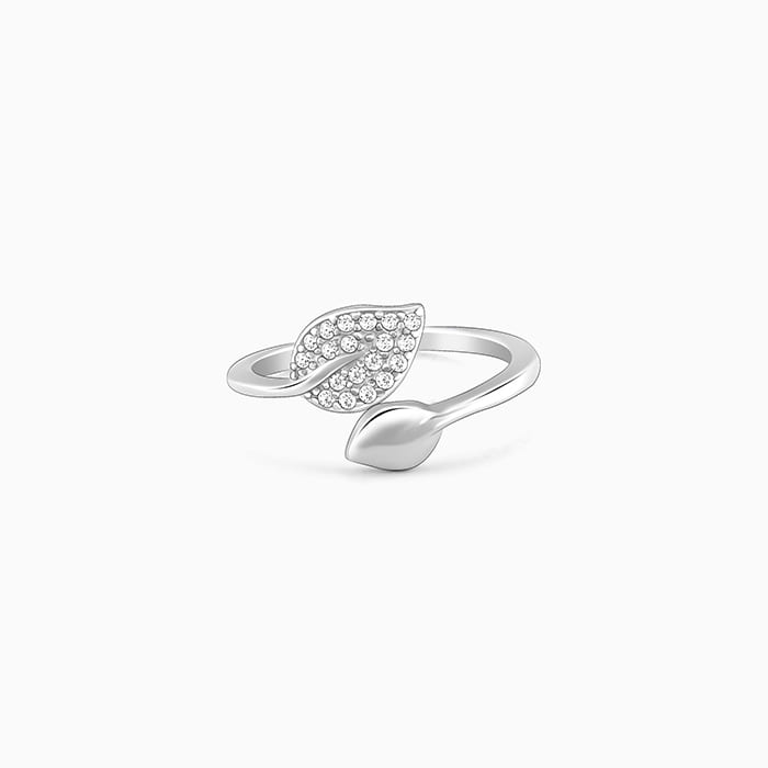 Silver Foliole Ring – GIVA