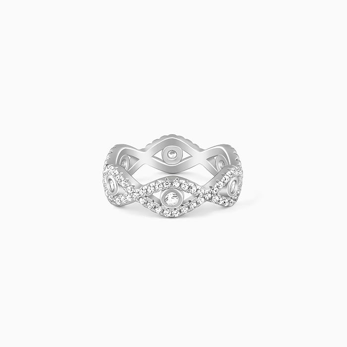 Silver Orbed Ring – GIVA