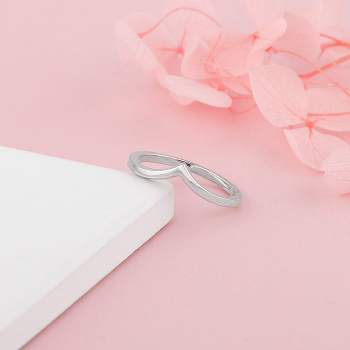 Buy Latest Silver Basic Stackable Vanki Ring Design Jewellery for Women ...