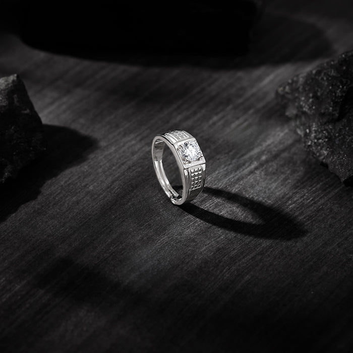 Buy Silver Ring for Men at Best Price| Men's Silver Wedding Ring – GIVA ...